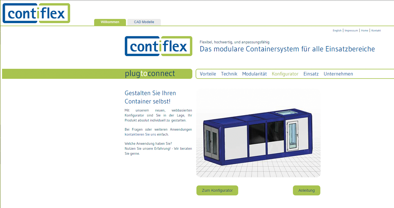 Interactive product configurator