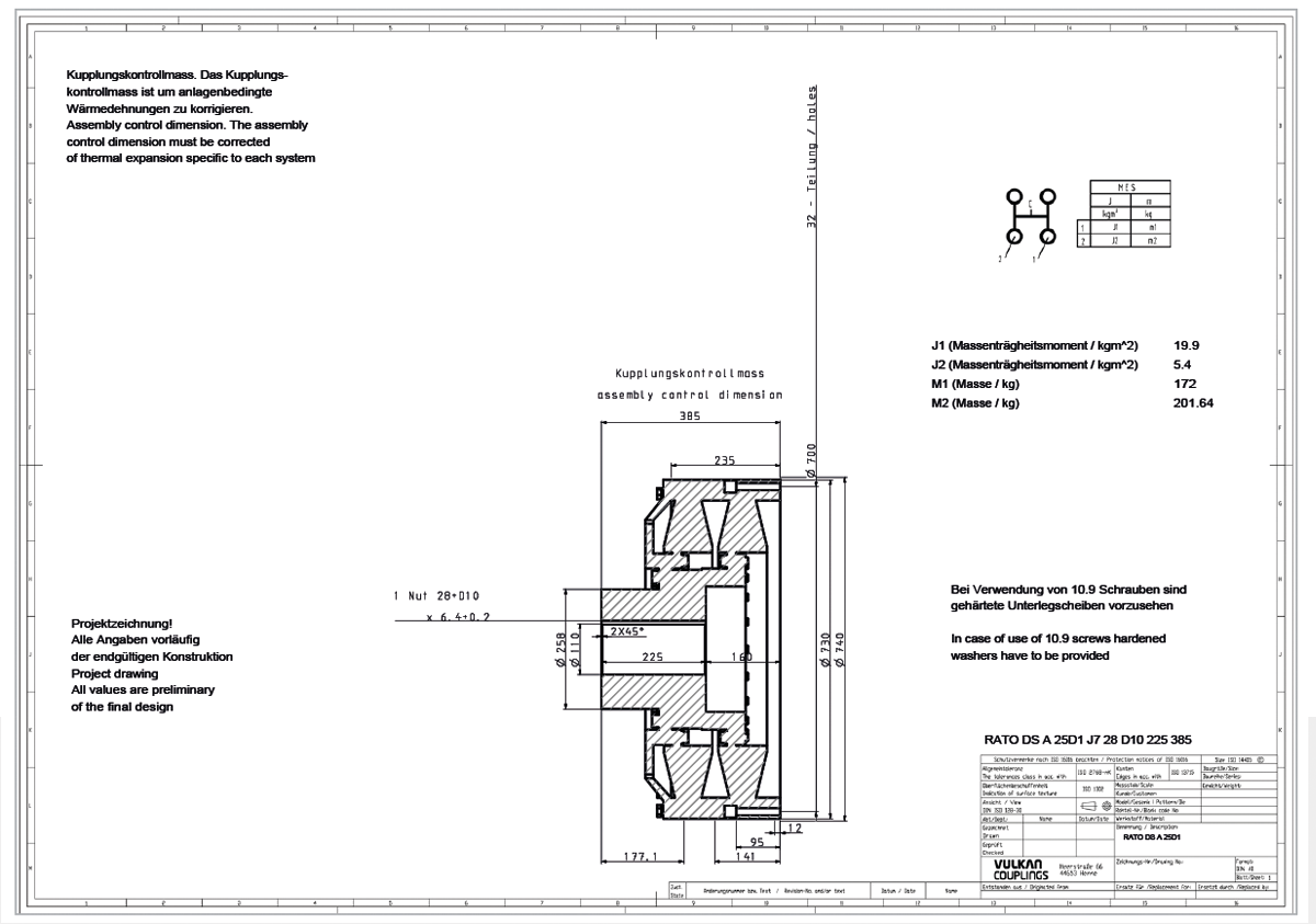 Interactive 3D PDF Data Sheet