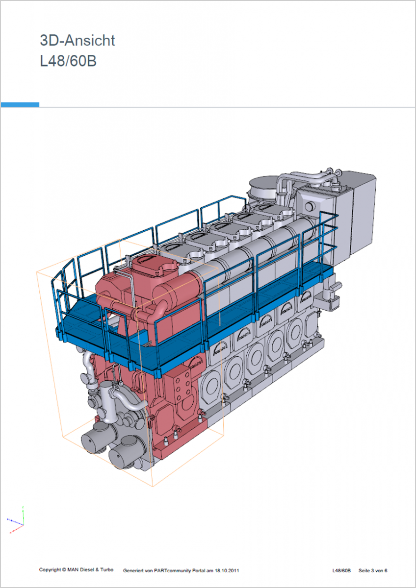 Interactive 3D PDF Data Sheet