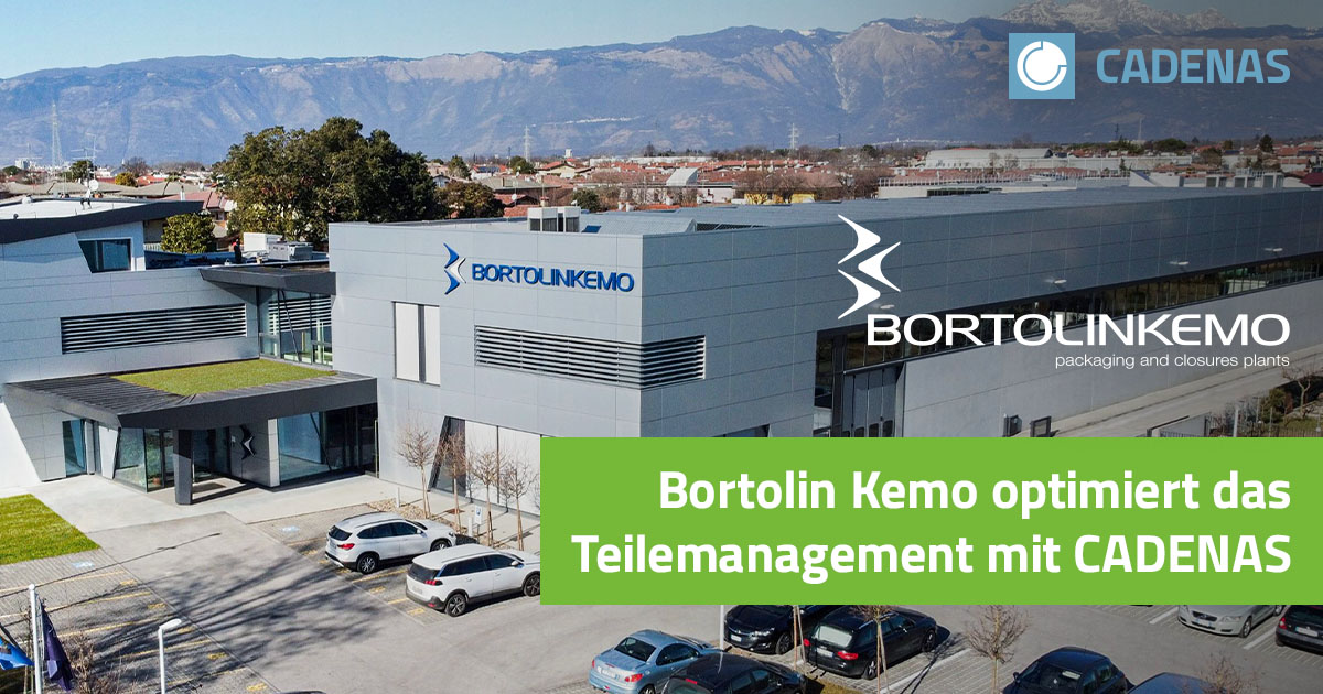 Bortolin Kemo optimiert die Teileverwaltung mit CADENAS