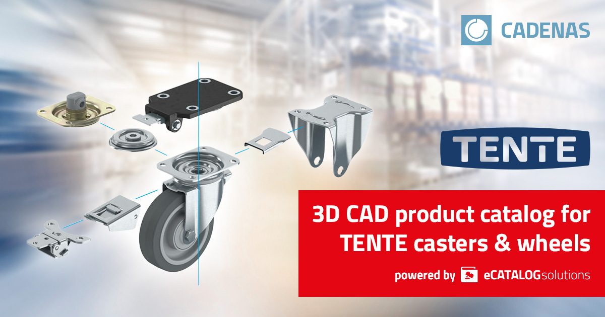 Digital product marketing runs smoothly: TENTE and CADENAS expand ...