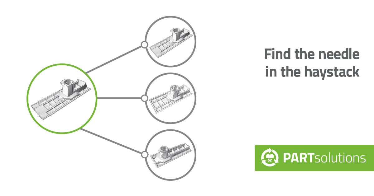 GEOsearch: Geometric 3D Shape Search for Components