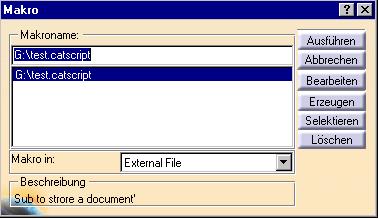 Instructions - Import Catia (.CATscript) Macro Files